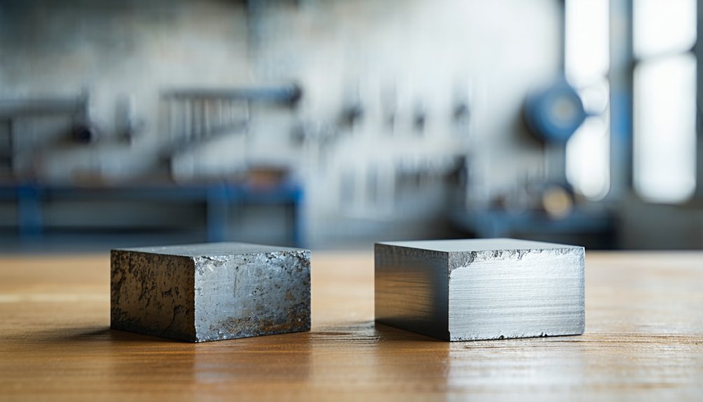 mild steel vs stainless steel